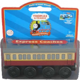 Wooden Railway - Express Coaches Wagons