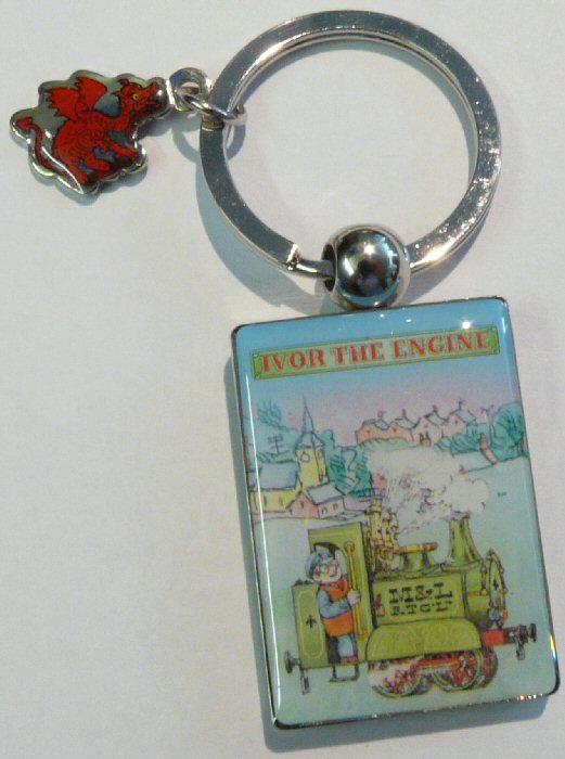 Ivor The Engine Key Ring With Charm Badges & Keyrings Ivor the Engine ...