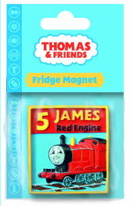 Thomas The Tank Fridge Magnet - James Badges Key Rings & Fridge Magnets