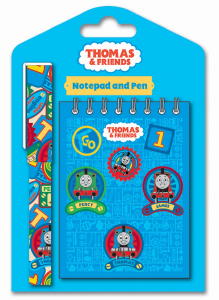 Thomas The Tank - Note Pad And Pen Thomas Stationery